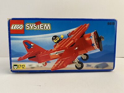 Lego Systems Biplane Eagle Stunt Flyer 6615 1996 | eBay