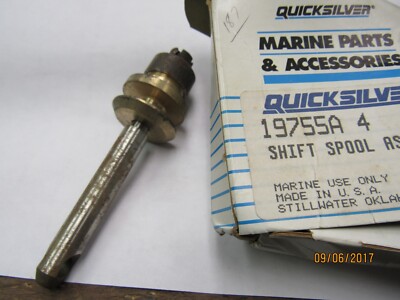 NEW OEM MERCURY QUICKSILVER MERCRUISER SHIFT SPOOL ASSEMBLY 19755A 4 | eBay