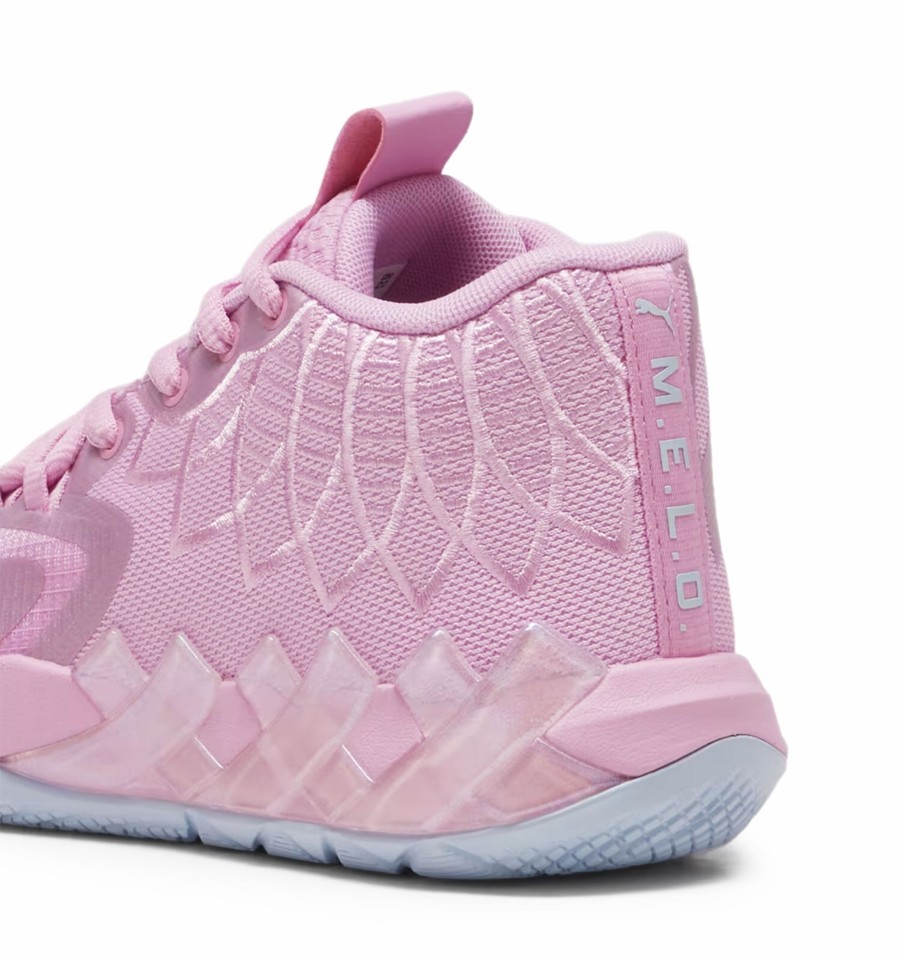 PUMA Sneaker Women's Pink Lamelo Ball MB.01 Iridescent GS New Trainers ...