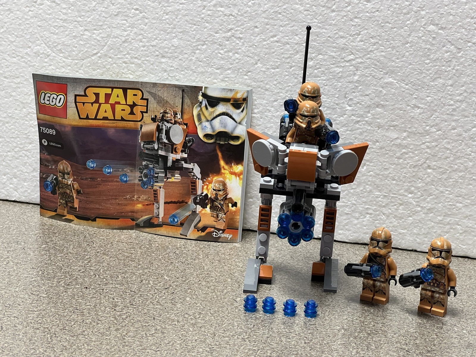 Lego Star Wars 75089 Geonosis Troopers Complete Set w/ Instructions | eBay