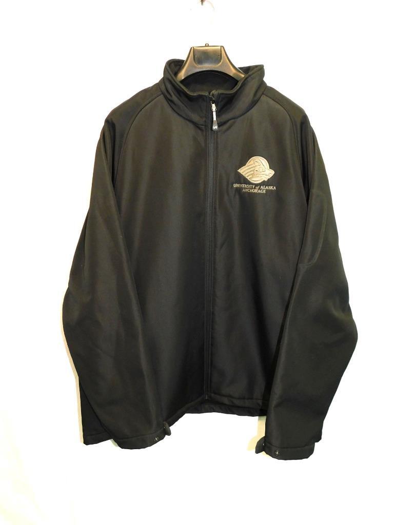 UAA Seawolves 2X Black Softshell Jacket Basketball University Alaska ...