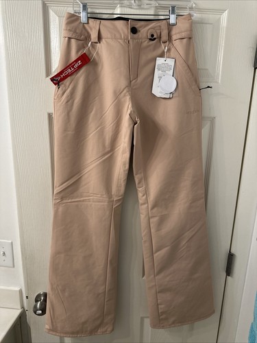 Volcom Frochickie Insulated Pants Tan/Beige Size S (H1252303) | eBay
