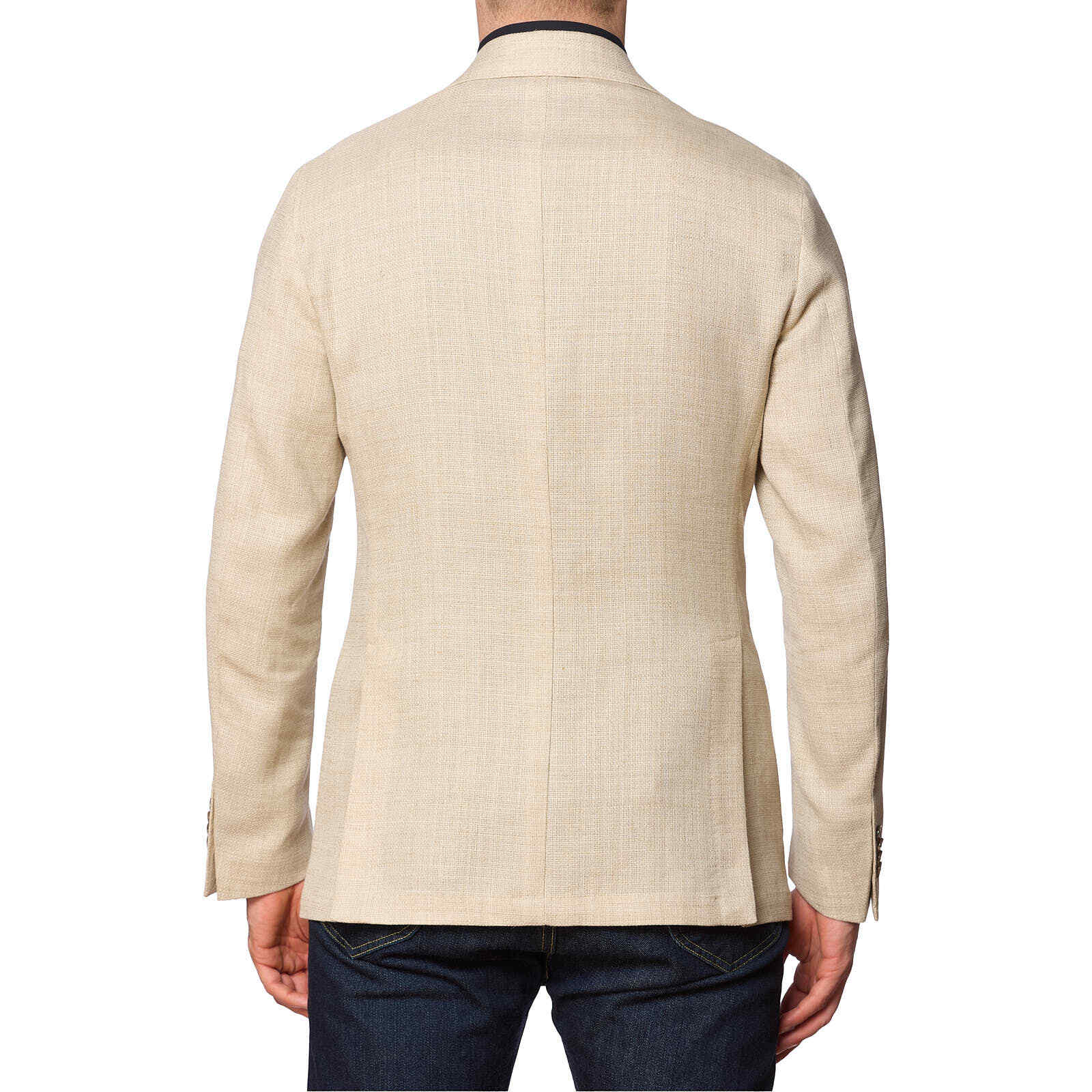 SARTORIA PARTENOPEA Beige Linen Hopsack Jacket NEW Current Model | eBay