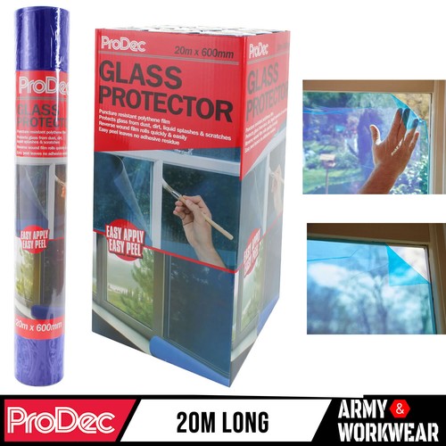 ProDec Self-Adhesive Film Glass Protector 600mm width x 20m Painting ...