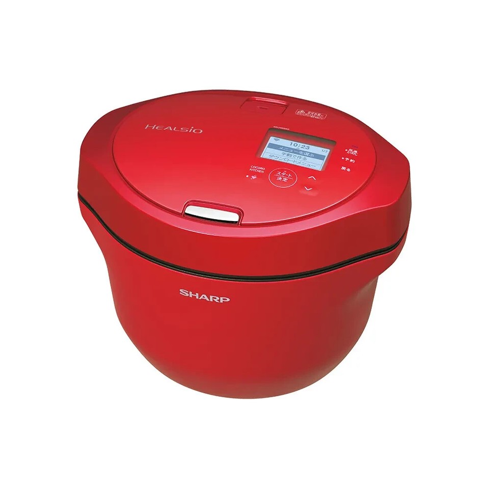 Sharp HEALSIO Hot Cook KN-HW24G 2.4L Red Auto Cook AC100V Products | eBay
