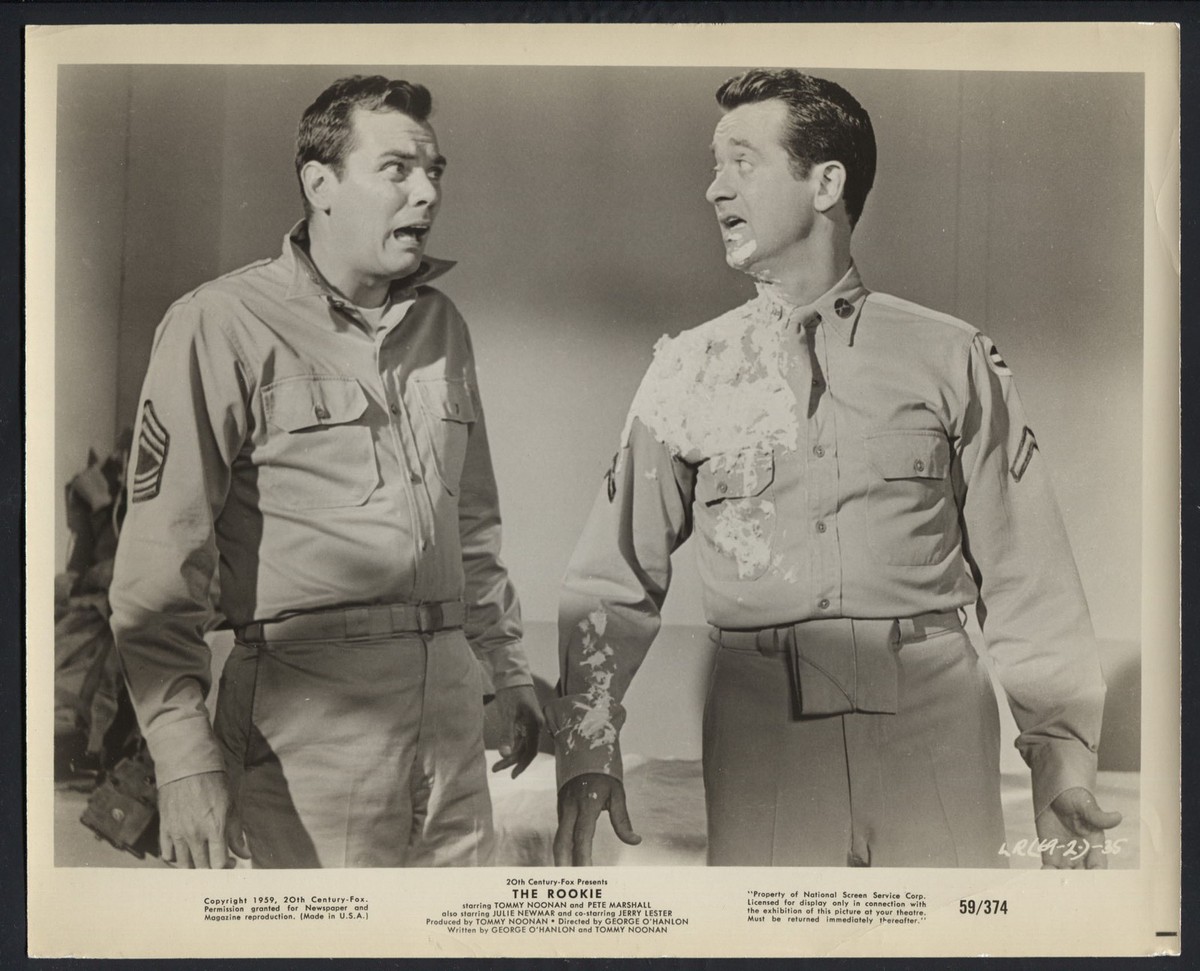 Tommy Noonan The Rookie The Rookie Tommy Noonan; Peter Marshall