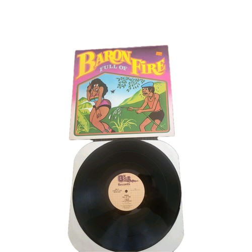 Baron- Full Of Fire Lp Record 1986 Folk Soca | eBay