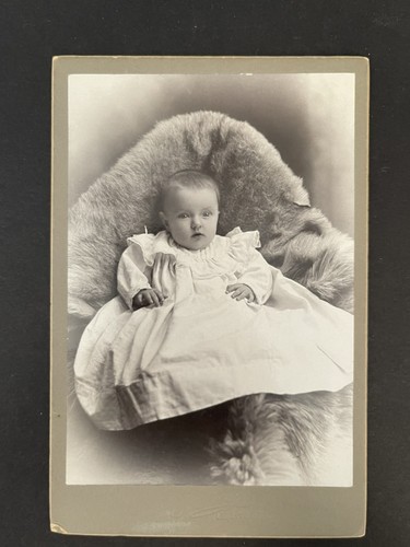 1800’s Photo Cabinet Card, Baby Beulah Estella Kuhns b 12/20/1907 ...