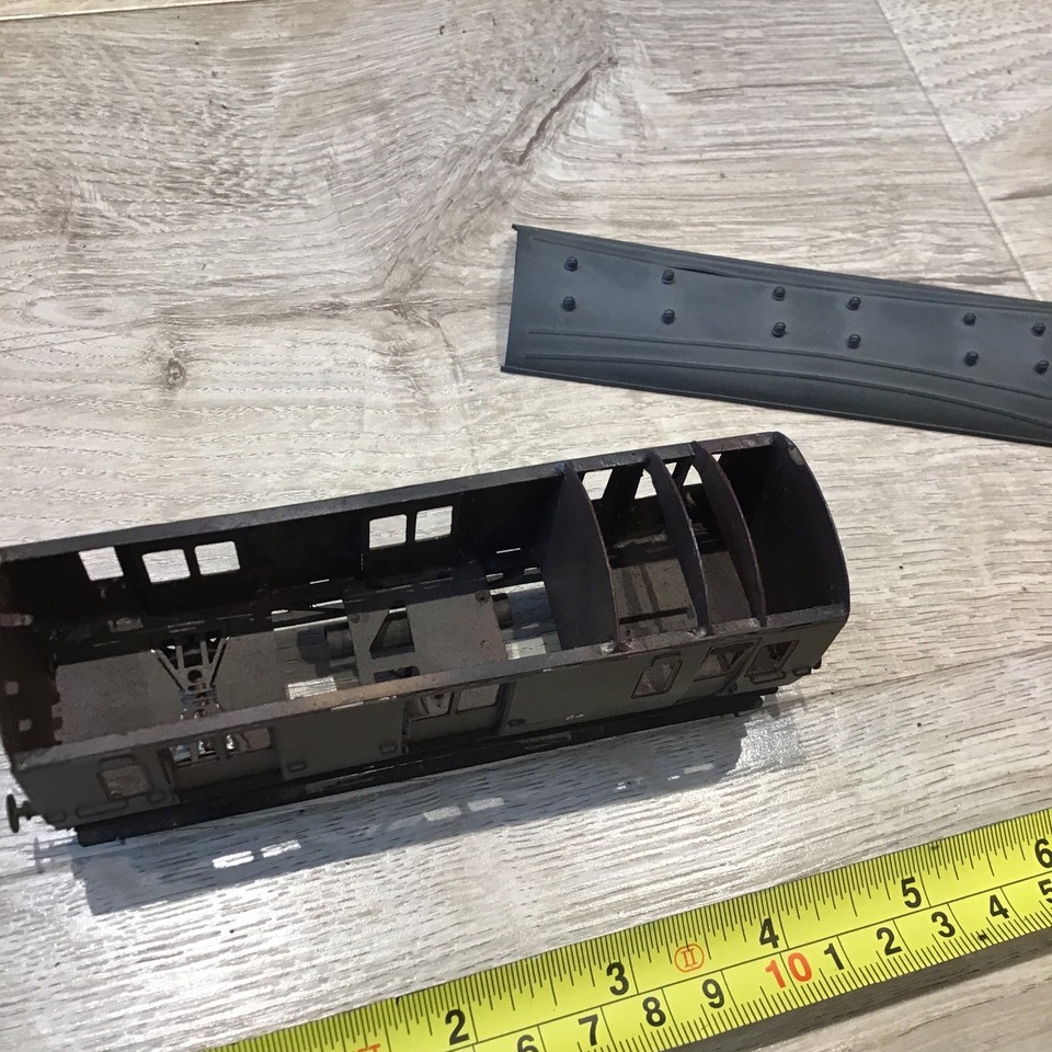 EM 30’ Mallard GWR Brown 4 Wheel Coach/van Need Finishing Please Read ...
