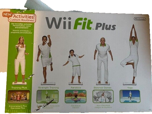 Wii Fit Balance Board & Wii Fit & Wii Fit Plus Video Game | Nintendo | eBay
