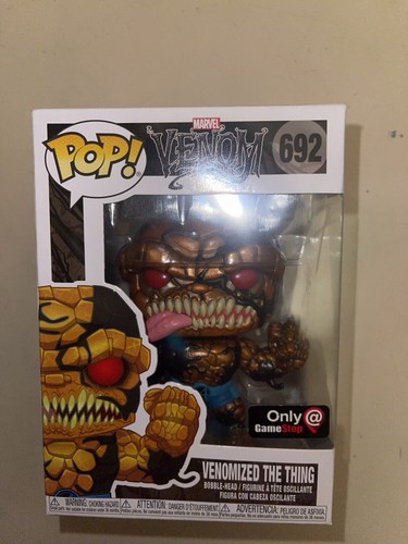 Funko Pop Marvel #692 Venomized The Thing GameStop Exclusive *NEW* | eBay
