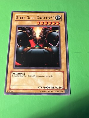 STEEL OGRE GROTTO #2 PSV-001 YU GI OH! Pharaoh's Servant Unlimited Card ...