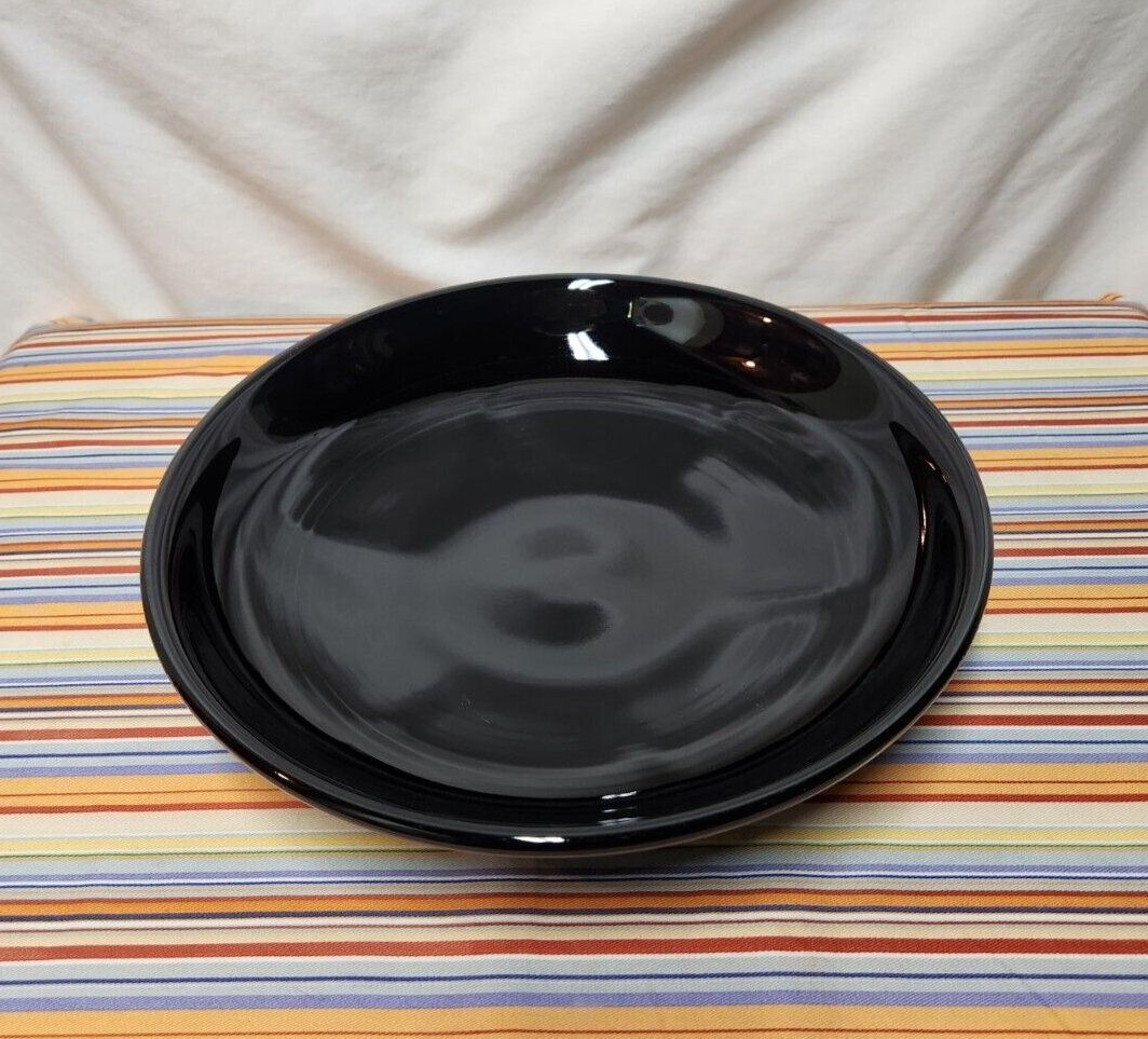 NWT Fiesta Fiestaware Black Presentation Bowl | eBay