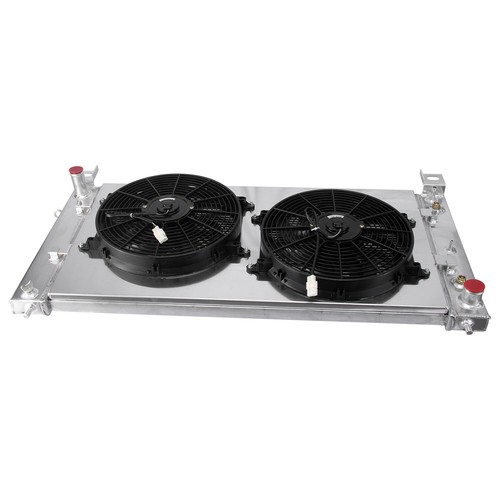 Aluminum Radiator+Shroud Fan For 1999-2014 Chevy Silverado 1500 2500 ...