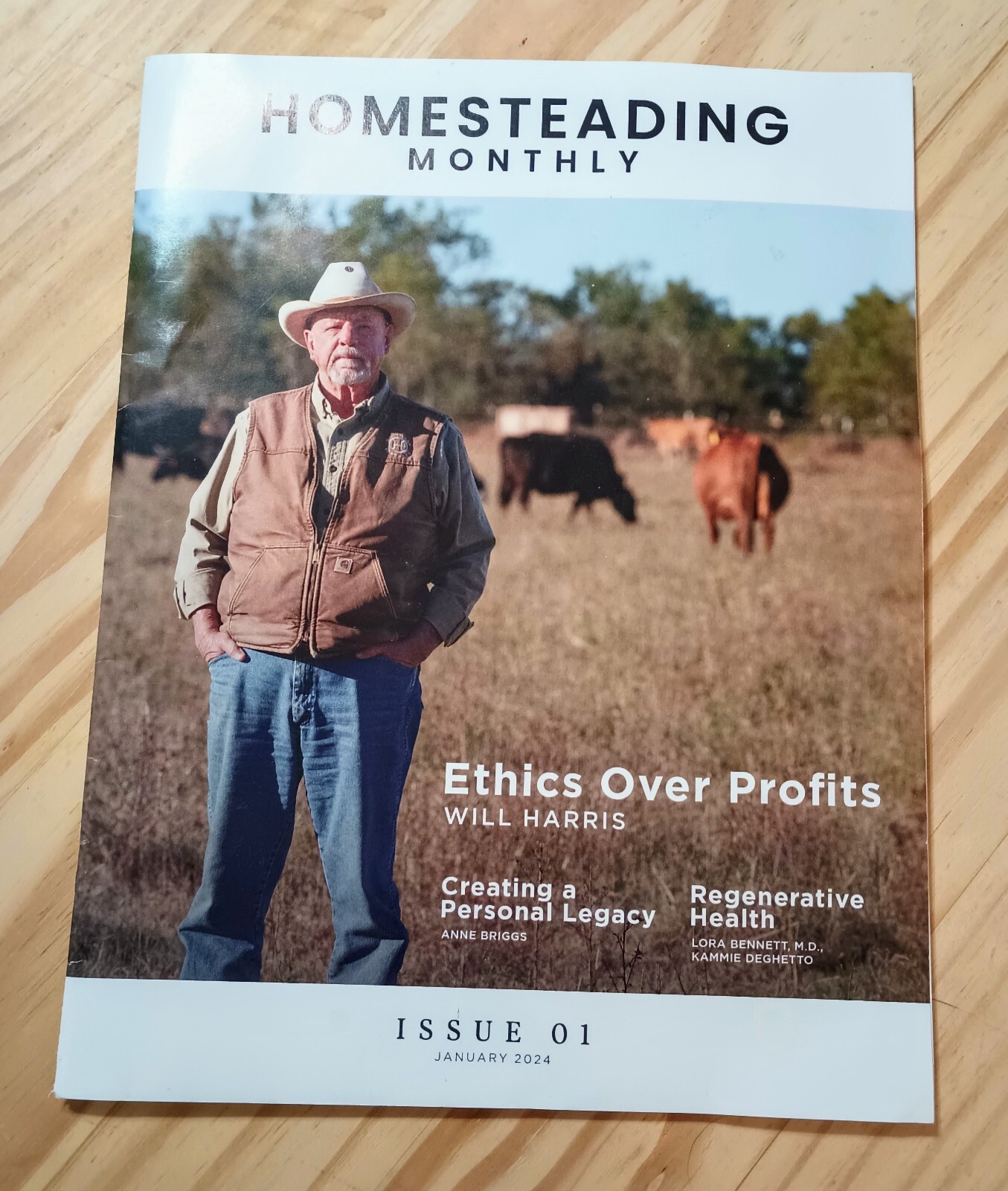 Homesteading Monthly Magazine Issue 01 January 2024 | eBay