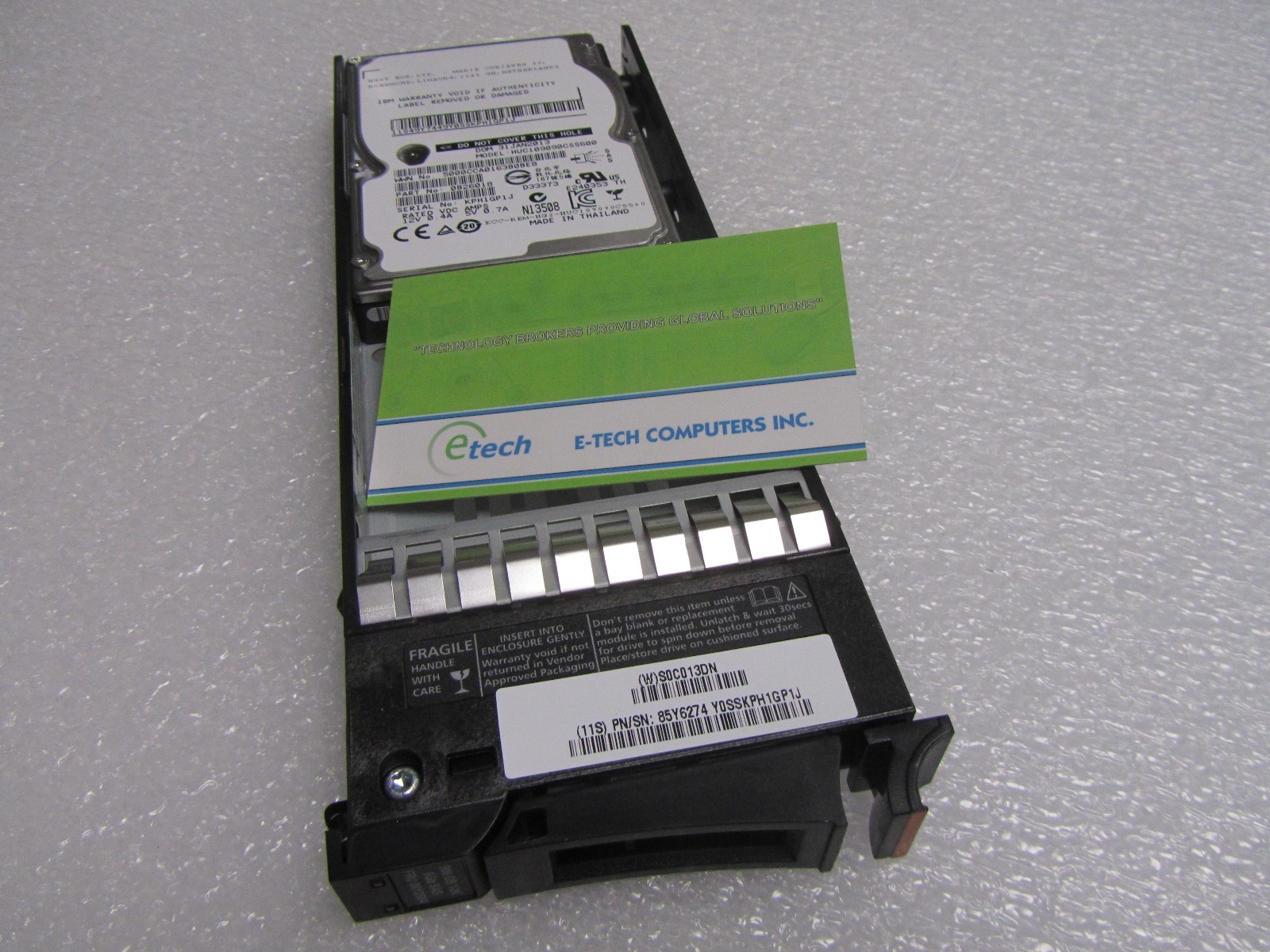 IBM 00Y2684 2076-3549 900GB 10K RPM 2.5” SAS HD for v7000 2076-124 2076 ...