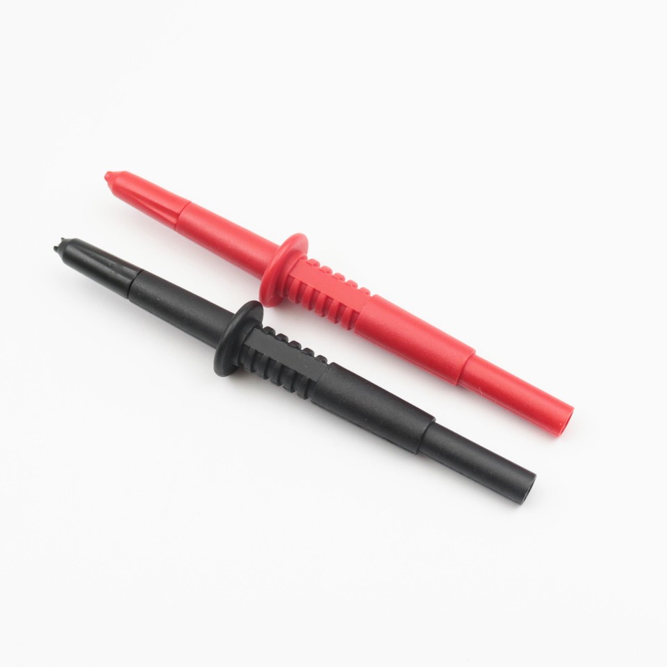 1Pair 4mm Banana Jack Plug Multimeter Oscilloscope Test Tip Probe Pens ...