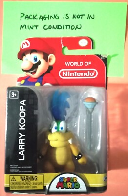 World of Nintendo Super Mario Larry Koopa 2.5 Inch Action Figure ...