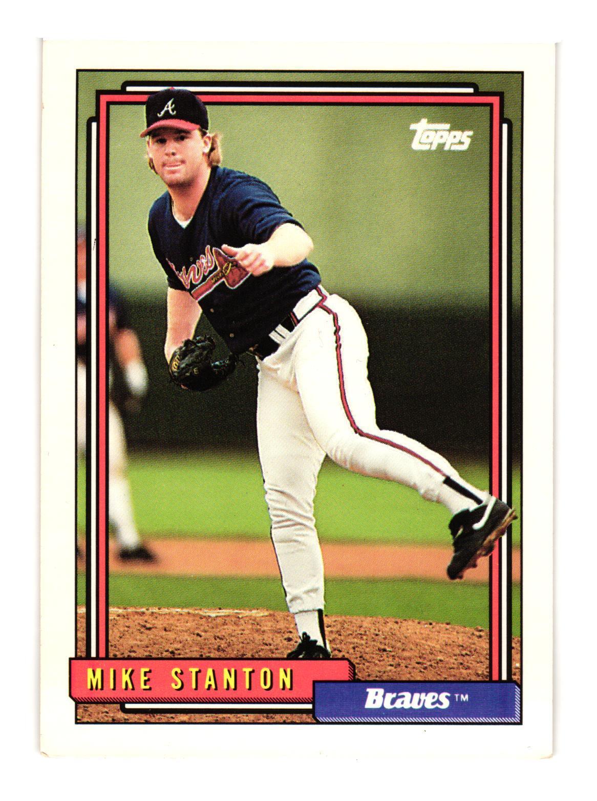 1992 Topps #788 Mike Stanton Atlanta Braves | eBay