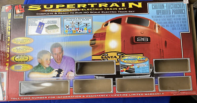 SUPERTRAIN LIFE-LIKE TRAINS HO SCALE ELECTRIC TRAIN SET **EMPTY BOX ...