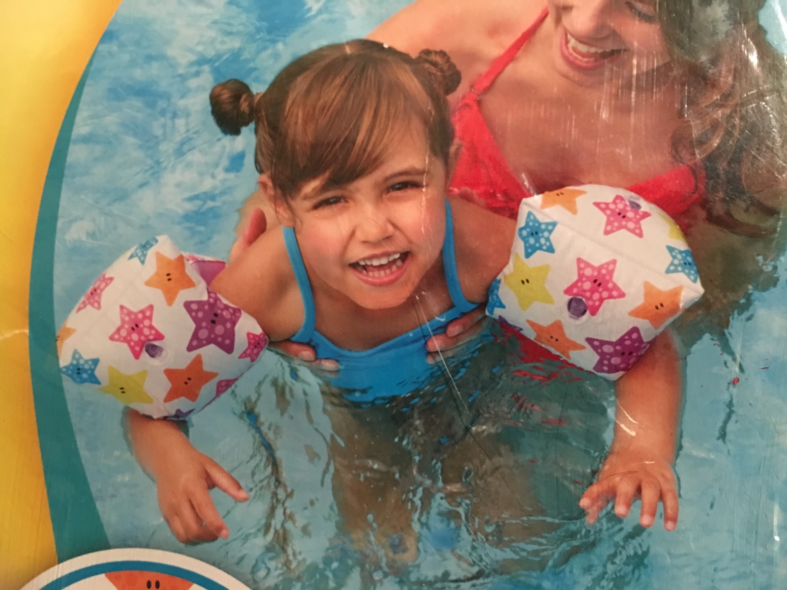 Vintage 80s 1983 Intex The Wet Set 59640 Swim Floaties Arm Bands Orange ...