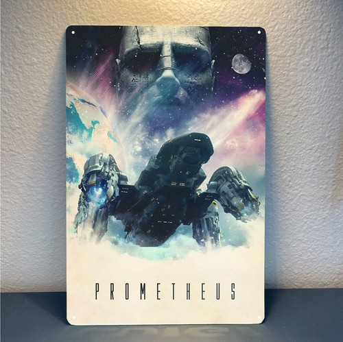 Prometheus Alien Prequel Movie Metal Poster Tin Sign - 20x30cm Plate ...