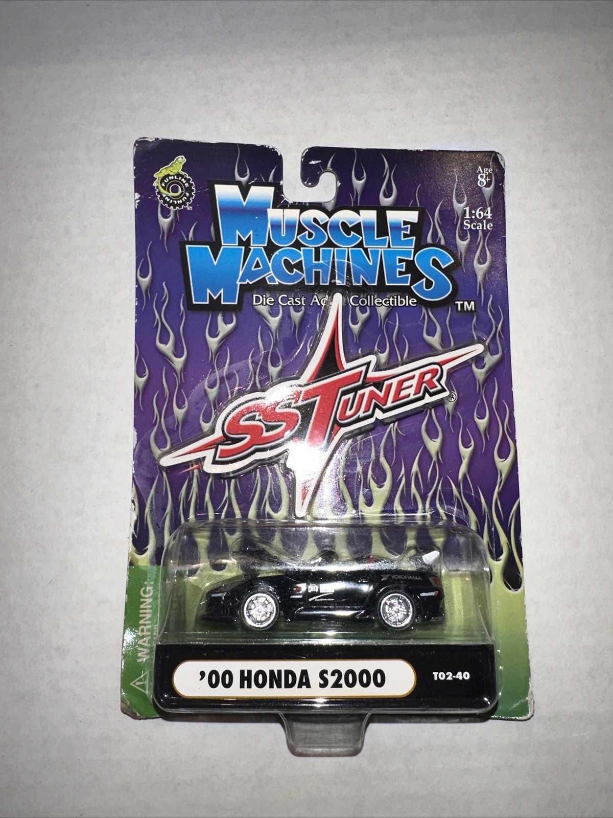 Muscle Machines Import SS Tuner 2000 Honda 00 S2000 Black TO2-40 1:64 b ...