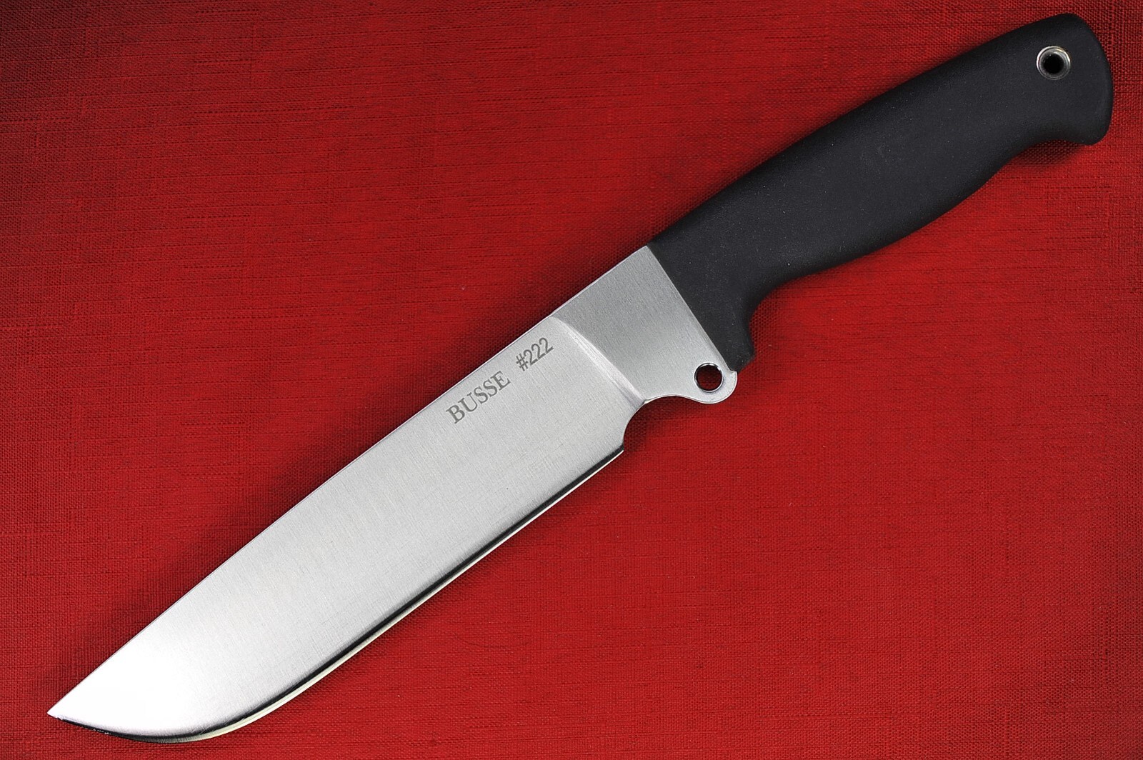 Busse Combat Basic 8 Limited Edition #222 .225" Convexed Satin, Black ...
