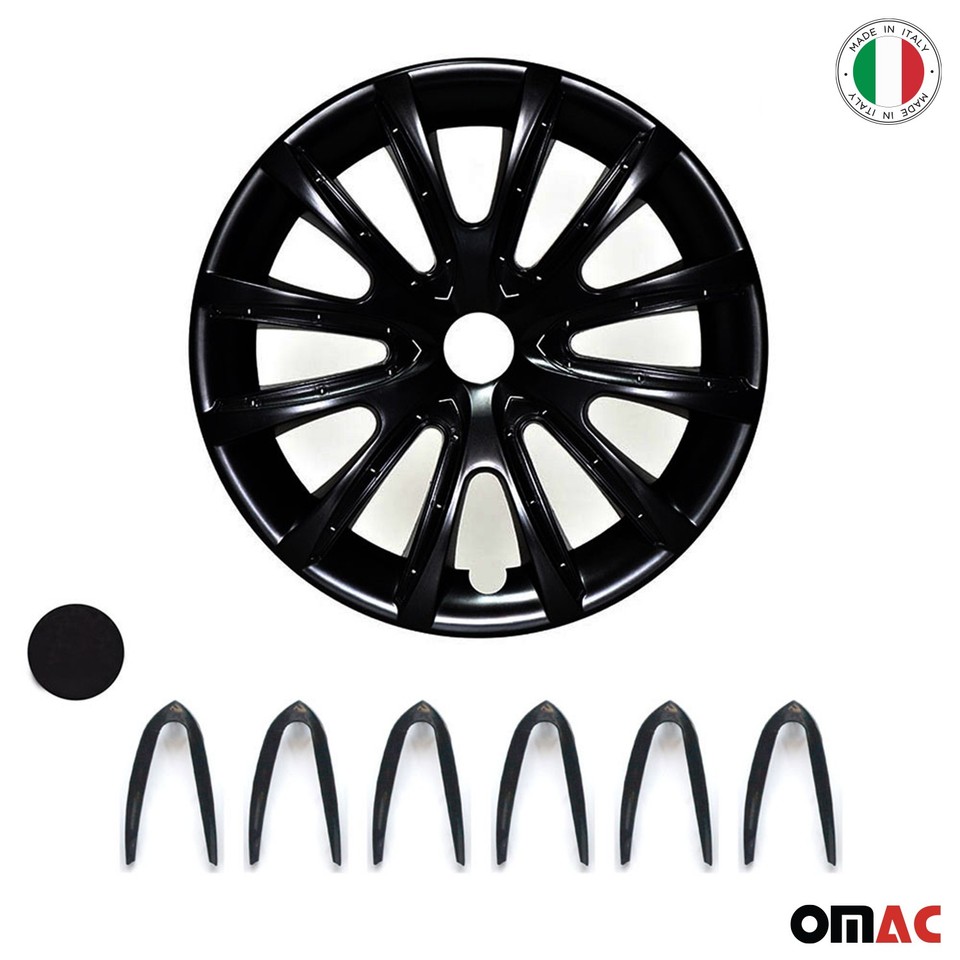 16" Wheel Covers Hubcaps for RAM ProMaster Black Matt Matte | eBay