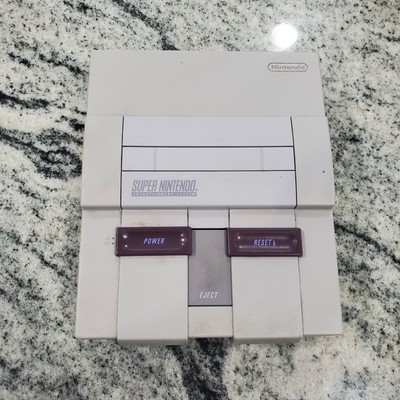 Super Nintendo SNES Console Only SNS-001 Sold As-Is for PARTS REPAIR | eBay