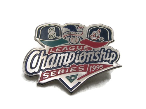 1995 Championship League Series Baseball Pin Silver Tone | eBay