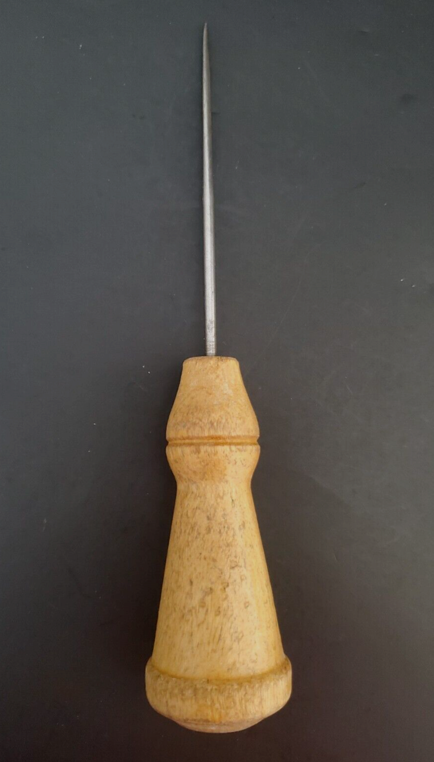 Vintage Wooden Handle Ice Pick Awl 8 1/2" Length | eBay