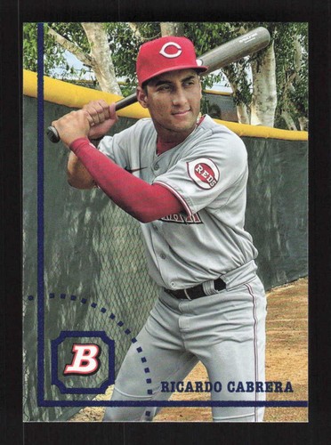 Ricardo Cabrera 2022 Bowman Heritage Prospects Cincinnati Reds #BHP-132 | eBay