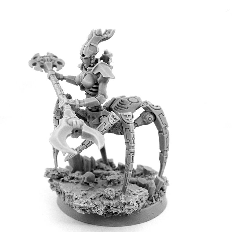 Necrocyborg Black Widow Lady Destruction-Exclusive Necron Destroyer ...