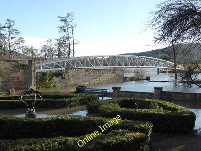 Photo 6x4 Batheaston Gardens flood Bailbrook This bridge over the Avon ...