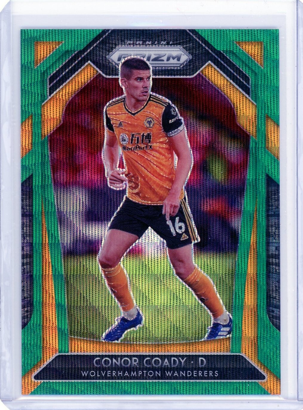 2020-21 Panini Prizm Premier League Conor Coady Green Wave Prizm #138 ...
