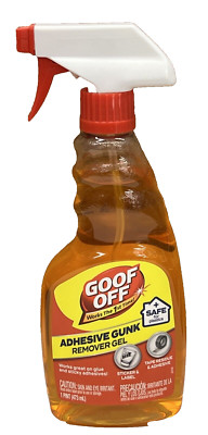 Goof Off Adhesive Gunk Remover Gel Spray 16 oz | eBay