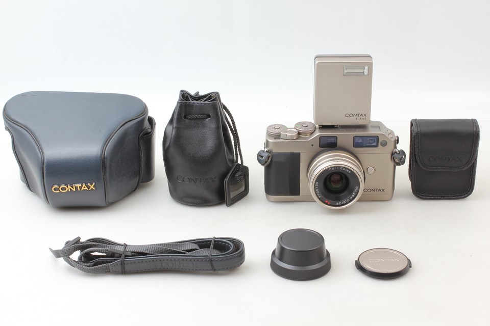 [Top MINT in Case] Contax G1 Film Camera 28mm f/2.8 Lens TLA140 Flash From JAPAN | eBay