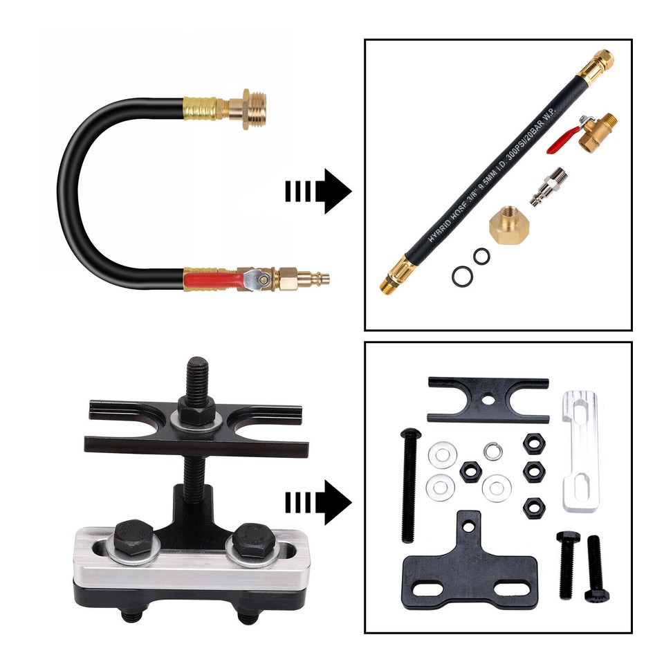LS LS1 Engine Valve Spring Compressor & Air Valve Holding Hose Tool For ...