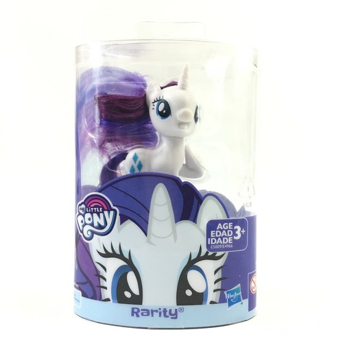 NEW My Little Pony RARITY 3" Figure White Purple | eBay