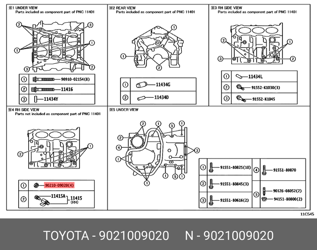 Genuine OE washer seal 9021009020 for TOYOTA 90210-09020 online kaufen ...
