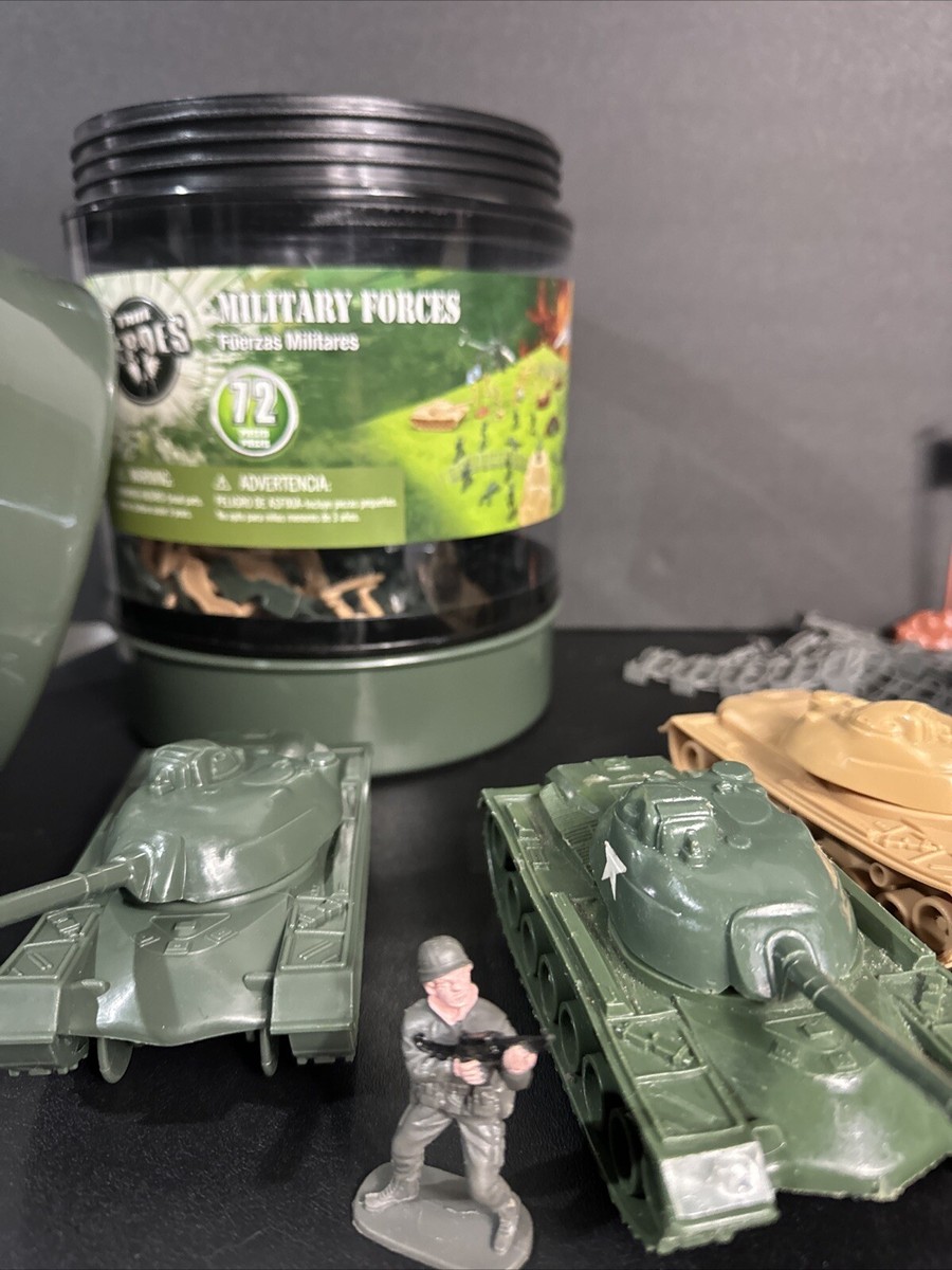 Toy Army Men Tanks Army Men: Big Tank Convoy Ambush Green Vs Grey Army