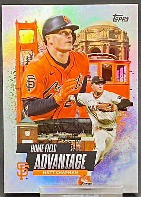 2025 TOPPS HOME FIELD ADVANTAGE MATT CHAPMAN GIANTS | eBay