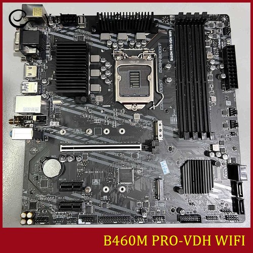 FOR MSI B460M PRO-VDH WIFI 128GB LGA 1200 HDMI DVI-D 10th Gen ...
