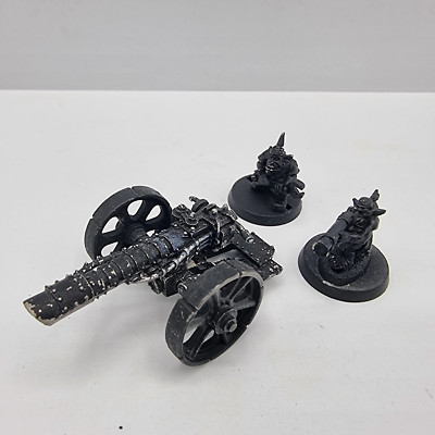 Warhammer 40K - Orks - Zzap Gun With Crew - Metal OOP#17306 | eBay UK