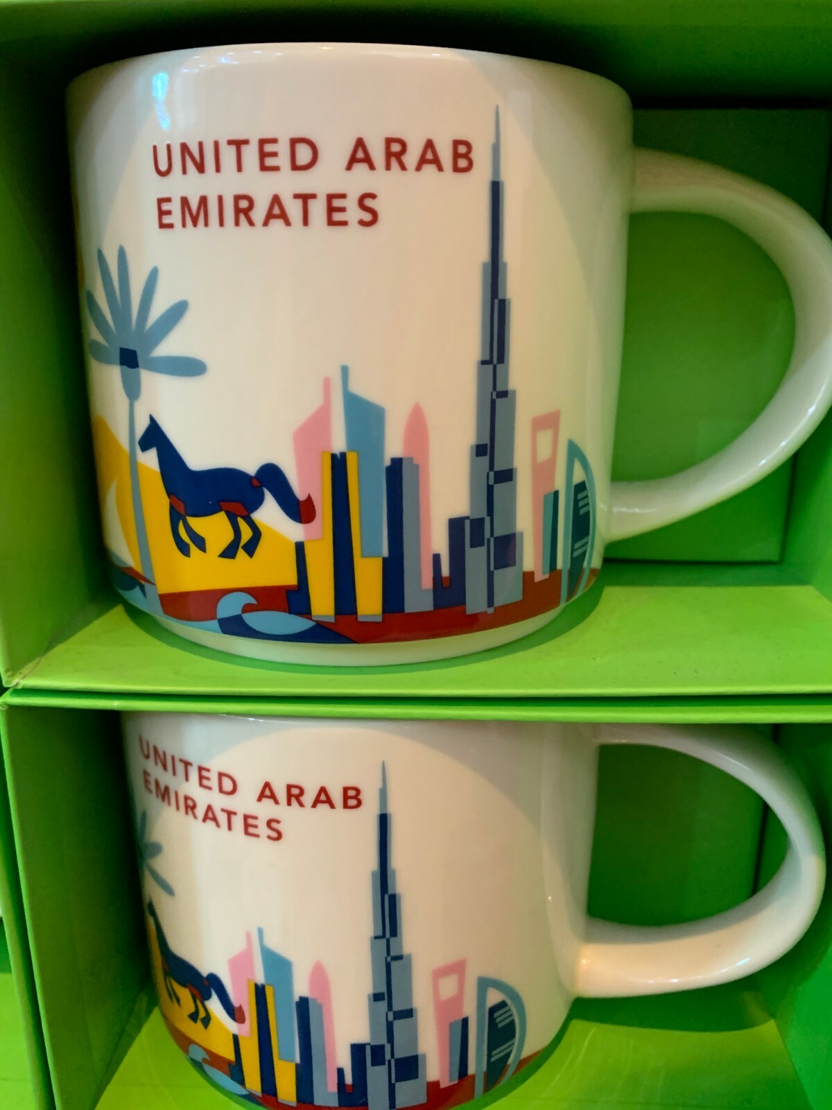 Starbucks YAH mug UNITED ARAB EMIRATES 14 fl. oz.(1 mug) | eBay