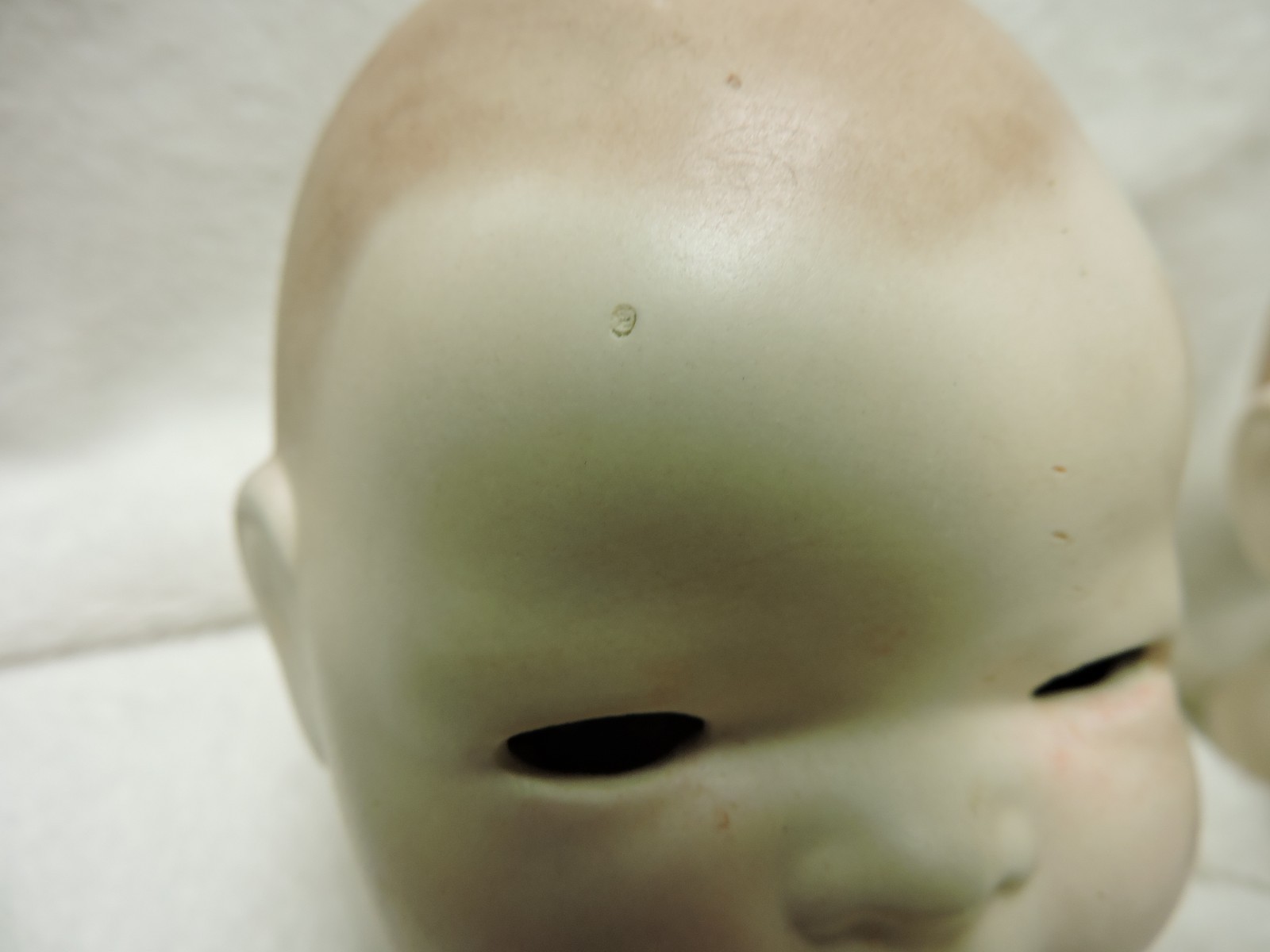 Vintage German Grace S Putman Bisque Doll Heads Girl and Boy | eBay