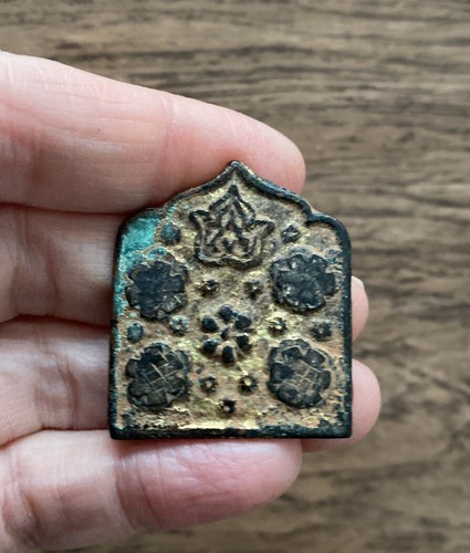 MEDIEVAL. 14TH-15TH CENTURY. GILDED BRONZE MOUNT. | eBay UK