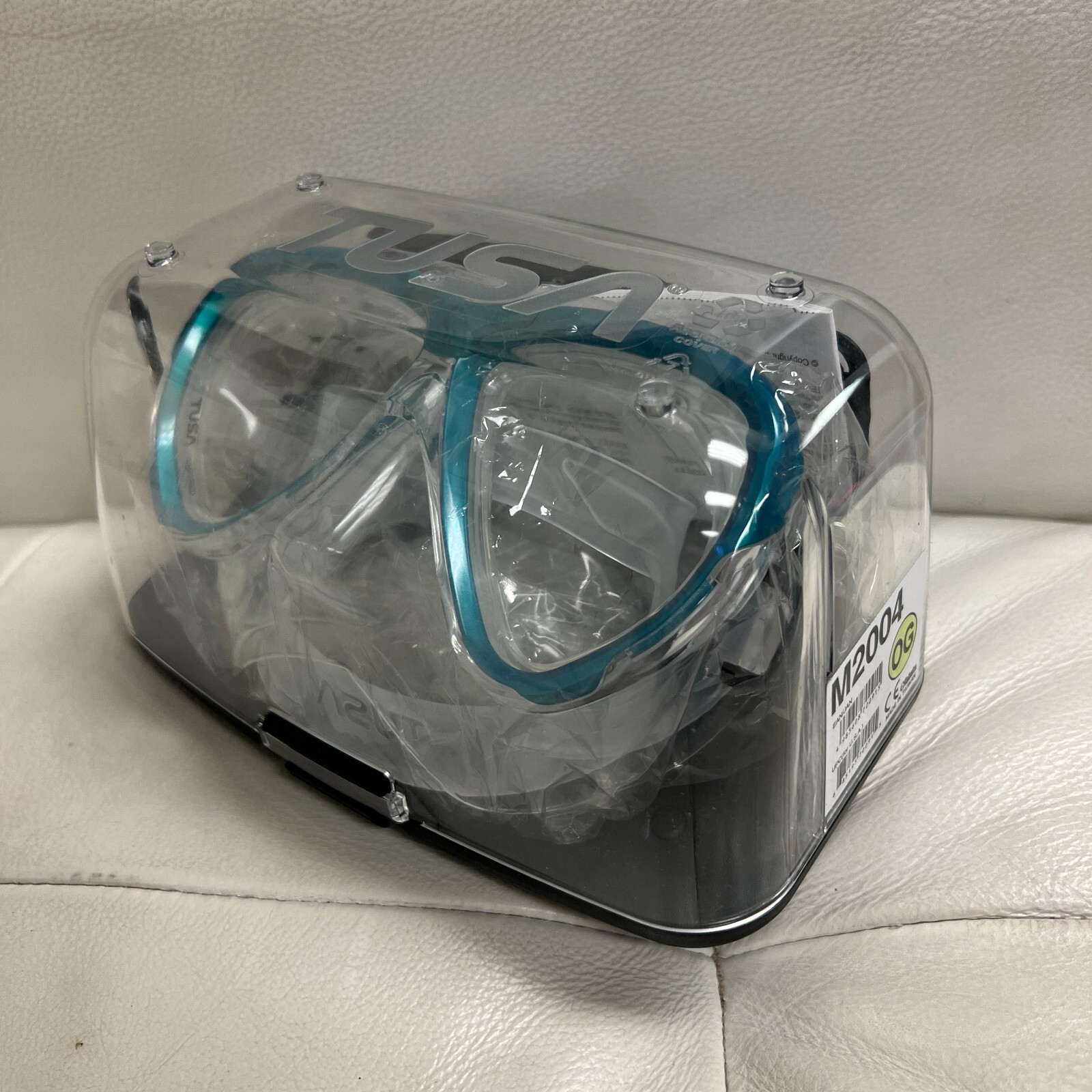 Tusa Intega Mask Scuba Diving FreeDiving Snorkeling Ocean Green M-2004 ...