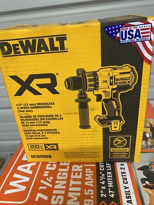 DeWALT DCD996B 1/2in 20V Cordless Hammer Drill (TOOL ONLY) | eBay
